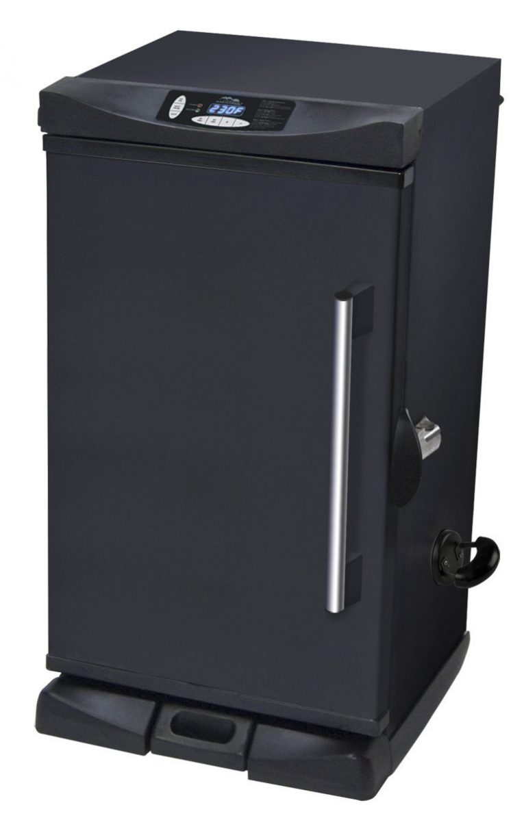 Masterbuilt 20070213 30-Inch Black Electric Digital Smoker, Front ...