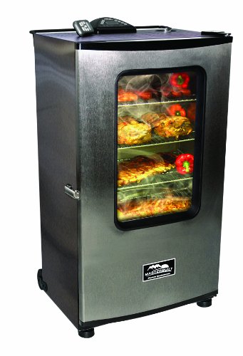 Masterbuilt 20070311 40-Inch Top Controller Electric Smoker with Window ...